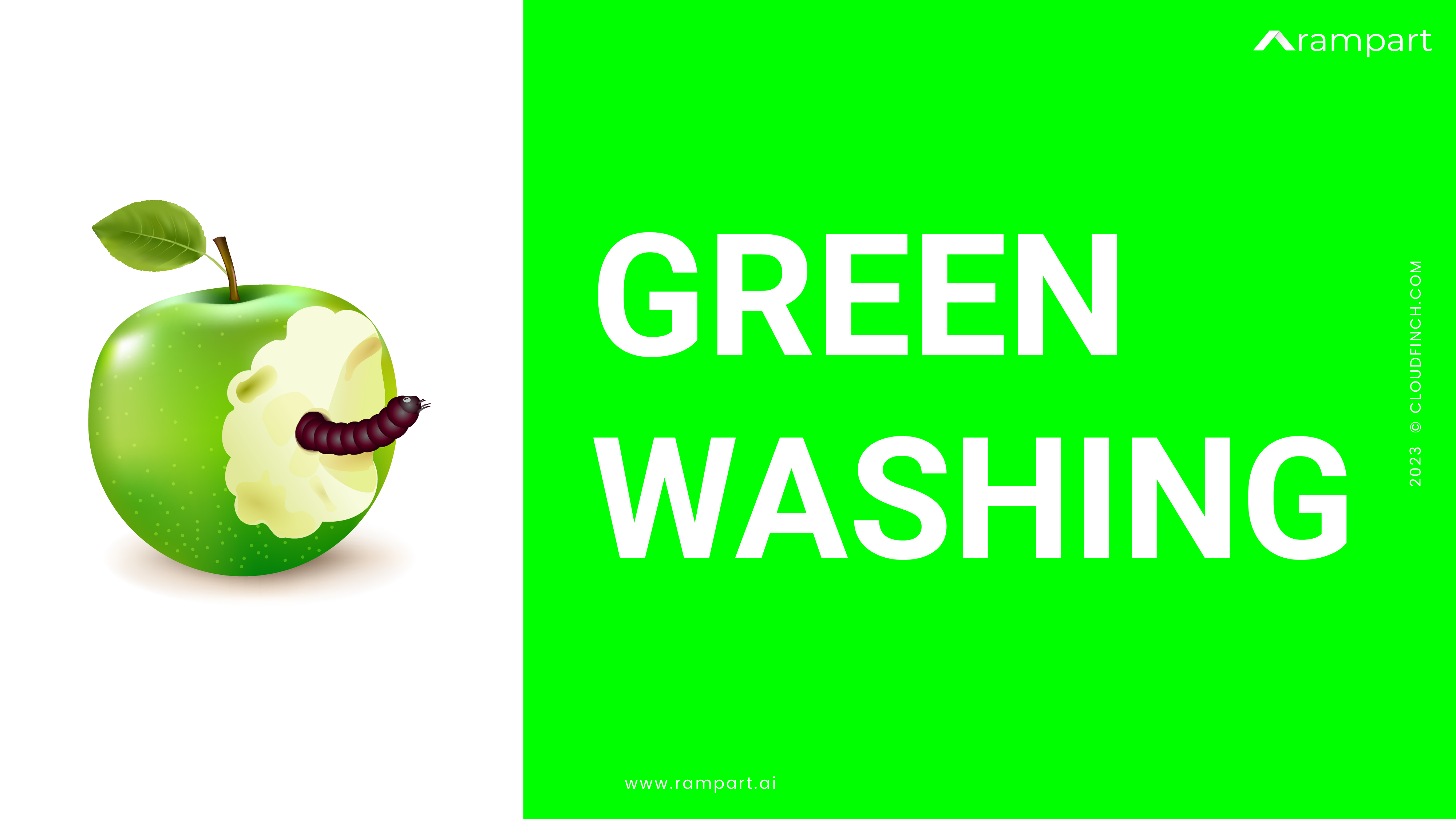 Concept of Greenwashing in ESG - Rampart AI